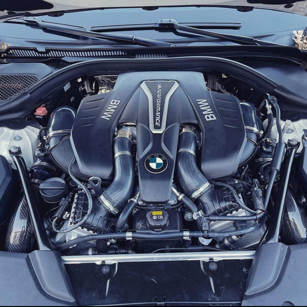 M550i G30 | G11 750 | m850 Carbon Fiber | Aluminum front mount Intake ...