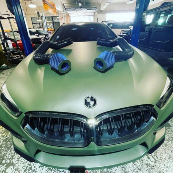 BMW M8 | M5 F90 | F92 | F93 Intake and Filters | F90 M5 FRONT MOUNT IN ...